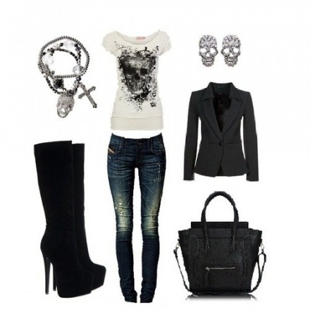 40 skull outfit ideas - Skullspiration