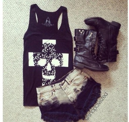 40 skull outfit ideas