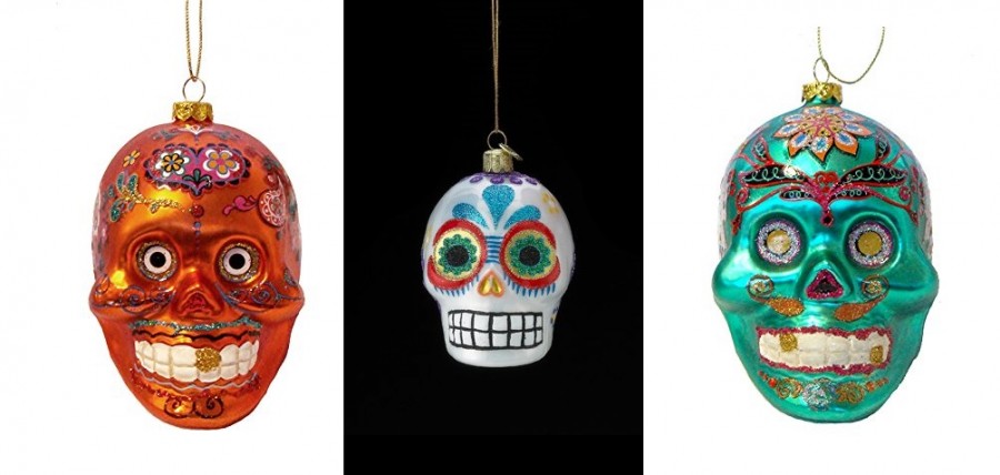 Christmas skull and skeleton decorations - Skullspiration