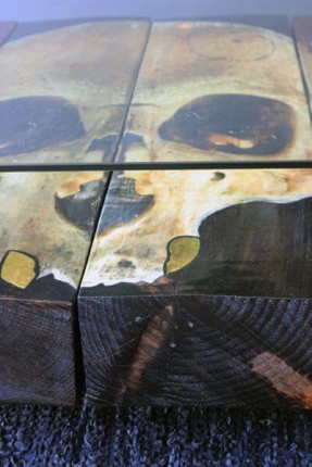 Skull Reclaimed Coffee Table - Skullspiration